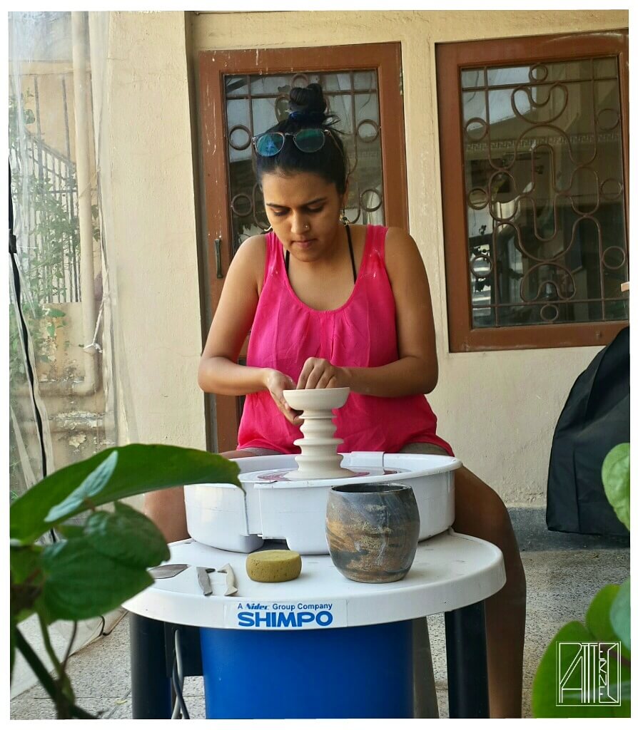 Indian Hand crafted plates from Pattterned Studio Mumbai